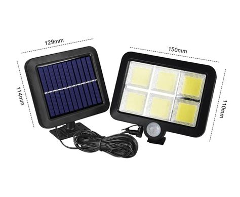 Solární Led Reflektor 120 Led Cob Prodej Led žárovekled Páskůled