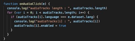 Undefined Is Not A Function Error Is On AudioTracks Enabled True Issue Videojs Video