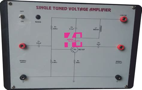 Single Tuned Voltage Amplifier