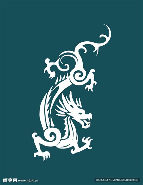 龙纹设计图 传统文化 文化艺术 设计图库 昵图网