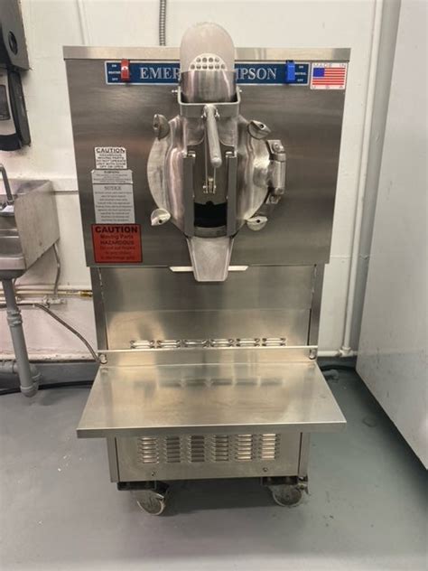 2012 Emery Thompson 12 Quart Batch Freezer 1 Phase Water Cooled