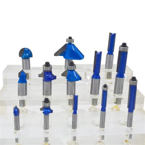 Chamfer Bit Tungsten Carbide Brazed Tip For Wood Cutting Tct Router Bit