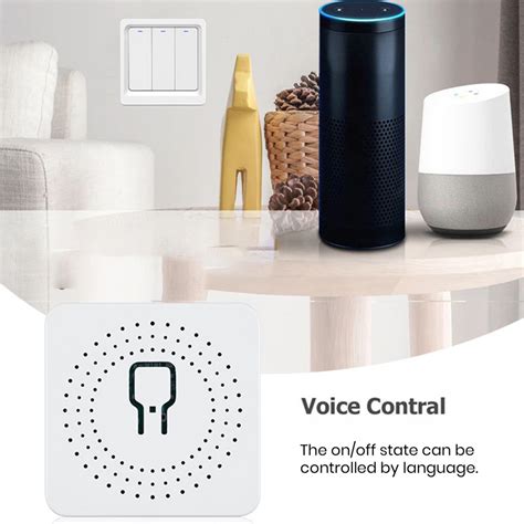 Voice Controlled Appliances Smart Wi Fi Light Switch Module With Timer Voice Control Easy Diy
