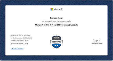 Powerbi Powerbicertification Certificationachieved