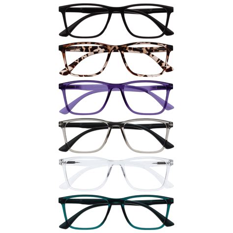 Opulize Nyx Blue Light Blocking Reading Glasses Anti Glare Computer