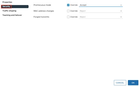 Configure Internal Network Traffic With The Vmware Vsphere Standard