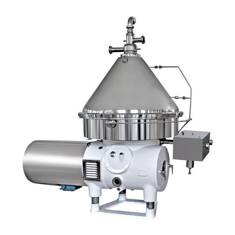 Industrial Dairy Milk Cream Separator Disc Stack Centrifuge Separator