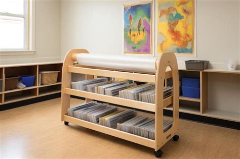 Classroom Art Drying Racks Premium Ai Generated Image