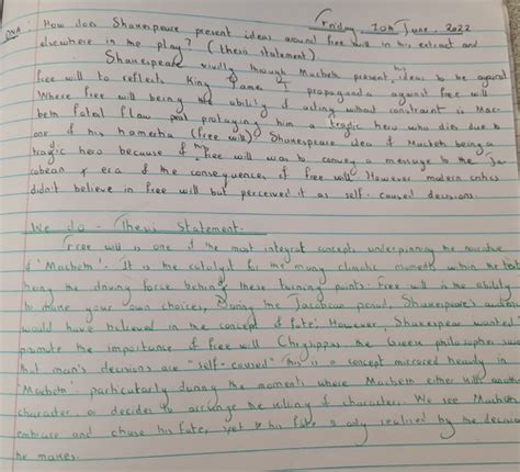 Thesis Statement Writing Resources Gcse English Literature Teaching