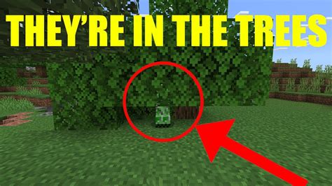 Minecraft Hardcore THEY RE IN THE TREES Funny Moments YouTube