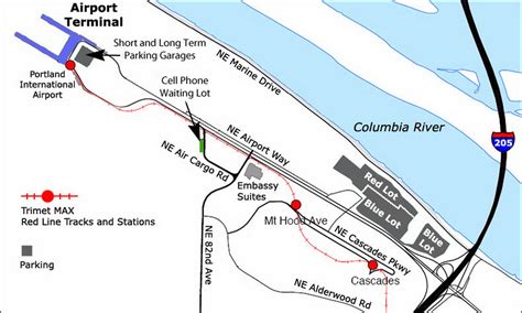 Portland Airport Terminal Map