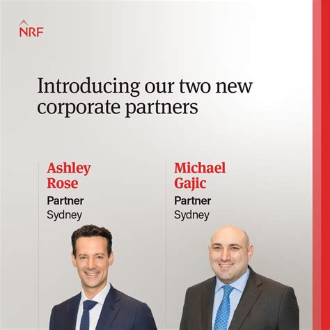 Thrilled To Have Michael Gajic And Ashley Rose Join Us In Sydney Their