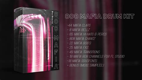 Fl Studio 808 Mafia Drum Kit Новый стиль звука