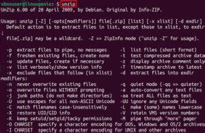 Solved Unzip Command Not Found