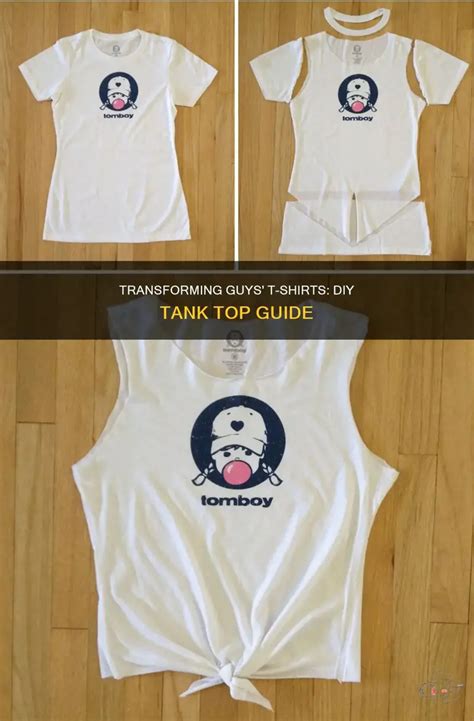 Transforming Guys T Shirts Diy Tank Top Guide Shunvogue