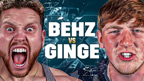 Behzinga Vs Angry Ginge Youtube