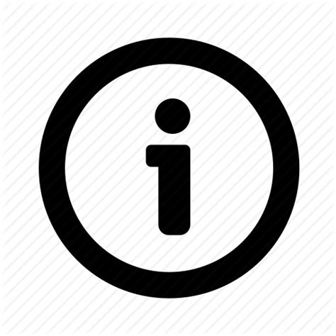 Info Icon Information Symbol Help Symbol Guidance Sign Reference