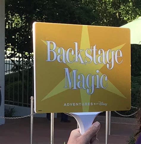 Tour Review Wdw Backstage Magic