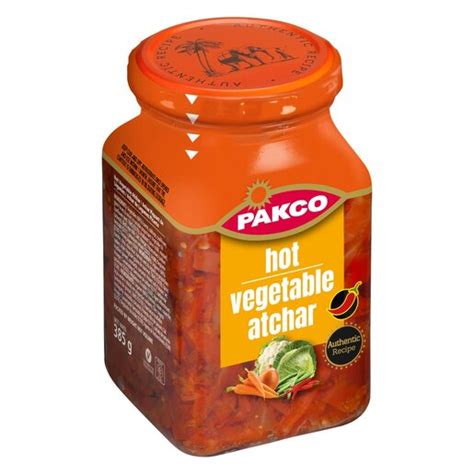 Pakco Hot Vegetable Atchar 385g Smart Price Specials Pnp Home