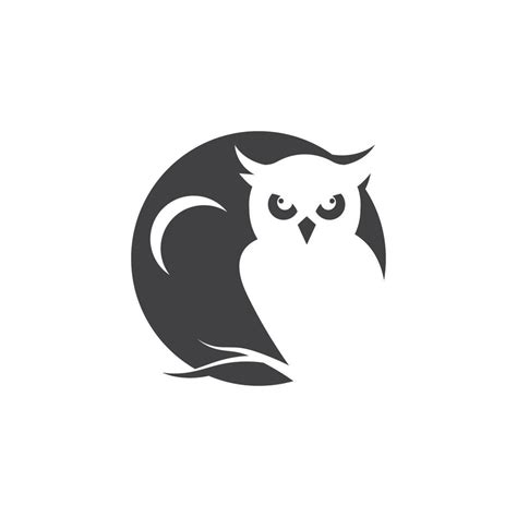 Owl Icon Vector Illustration 22103305 Vector Art At Vecteezy