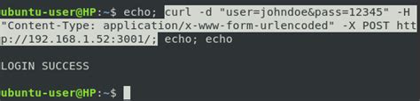 Perform A POST Request Using Curl Practical Examples GoLinuxCloud