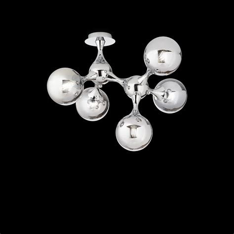 Ideal Lux 200484 Semi Flush Ceiling Light Fitting Nodi O Briens Lighting