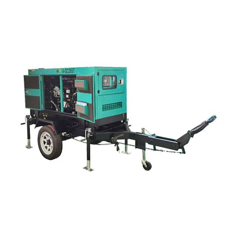 Trailer Mounted Diesel Generator 25kva 20kw Mobile Generator Manufacturers