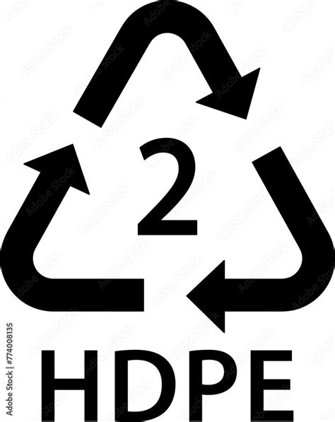 Plastic Recycling Symbol Hdpe 2 Plastic Recycling Code Hdpe 2 High