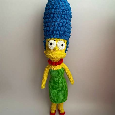 Marge Simpson Pdf Crochet Pattern Inspire Uplift