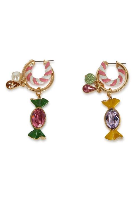 Swarovski Dulcis Hoop Candy Earrings Lyst