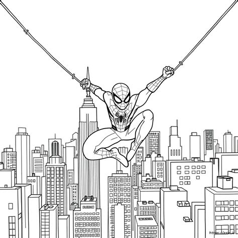 Spider Man No Way Home Printable Coloring Pages