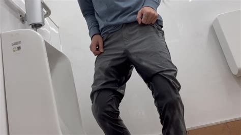 Peeing In Front Of The Toilet Without Taking Off Your Pants Public