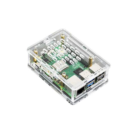 raspberry pi 5 case clear acrylic case for raspberry rees52