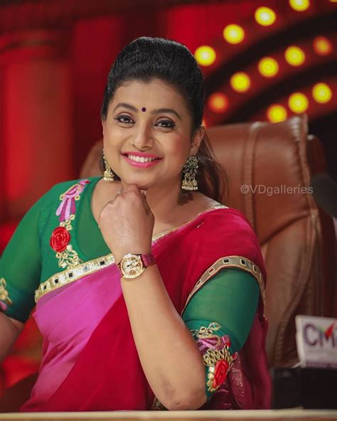 Actress Roja Latest Saree Photos Gallery