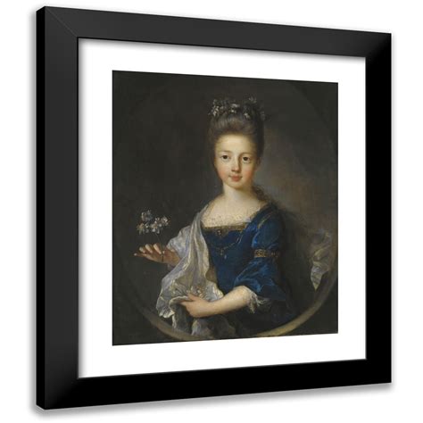 Jean François De Troy 20x24 Black Modern Framed Museum Art Print Titled