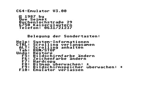The C64 Emulator For The Atari St Bringing The Best Of Both Worlds