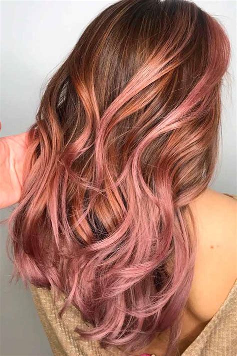 Dark Brown Pink Hair The Pink Hair Trend The Latest Ideas To Copy
