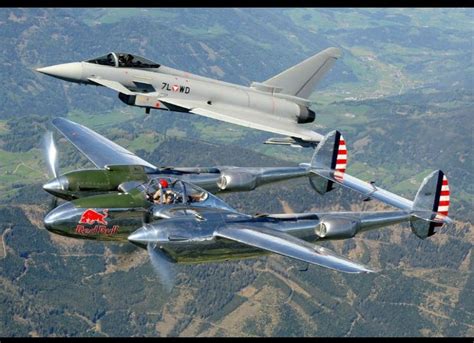 Odometer Vintage And Modern Aircraft In Flight