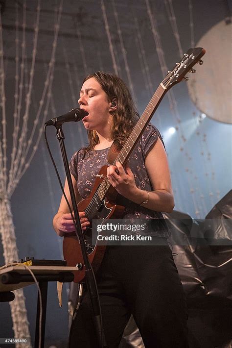 Singer Songwriter Raphaelle Standell Preston Of Braids Performs In