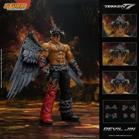 Storm Collectibles Tekken Figures 1 12 Scale Devil Jin Tekken 7
