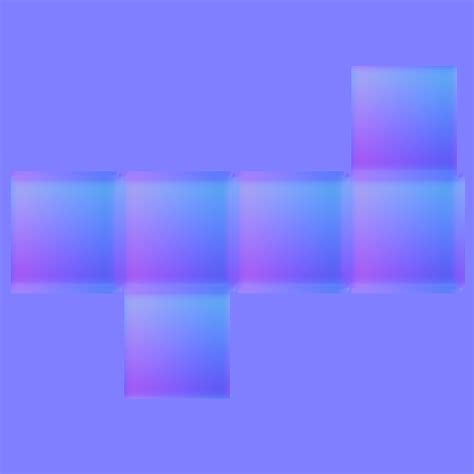 blurred normal map in cube shaped objects — polycount