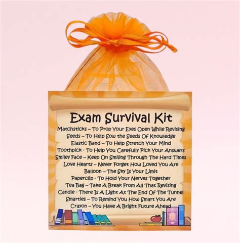 Exam Survival Kit Alternative Sentiments