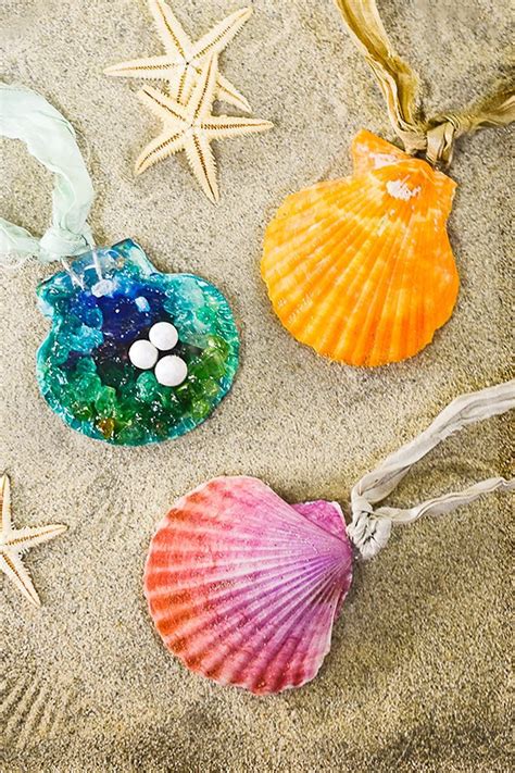 Watercolor Seashell Frame Craft Artofit