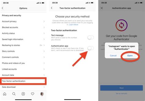 how to secure your instagram account with two factor authentication