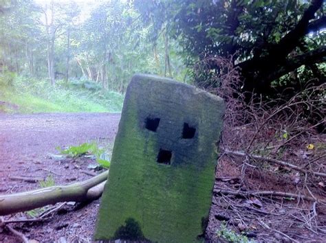 The Minecraft Castle Real Life Creeper Creepers Real Life Minecraft