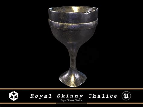 3d Model Collection Chalice Set Vr Ar Low Poly Cgtrader