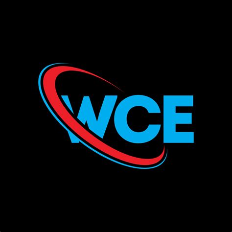 Wce Logo Wce Letter Wce Letter Logo Design Initials Wce Logo Linked With Circle And Uppercase