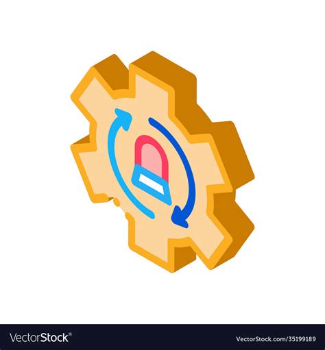 Signalization Code Mistake Working Process Vector Image