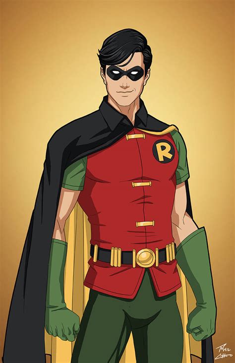 Robin Dick Grayson Ya Redesign By Phil Cho On Deviantart
