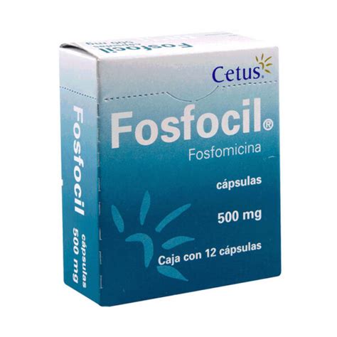 Fosfocil 500mg Capsulas Farmaciard